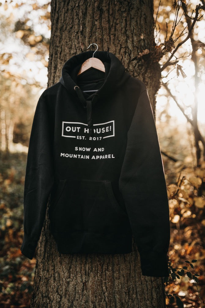 Black EST. Hoodie – OUT HOUSE SNOW